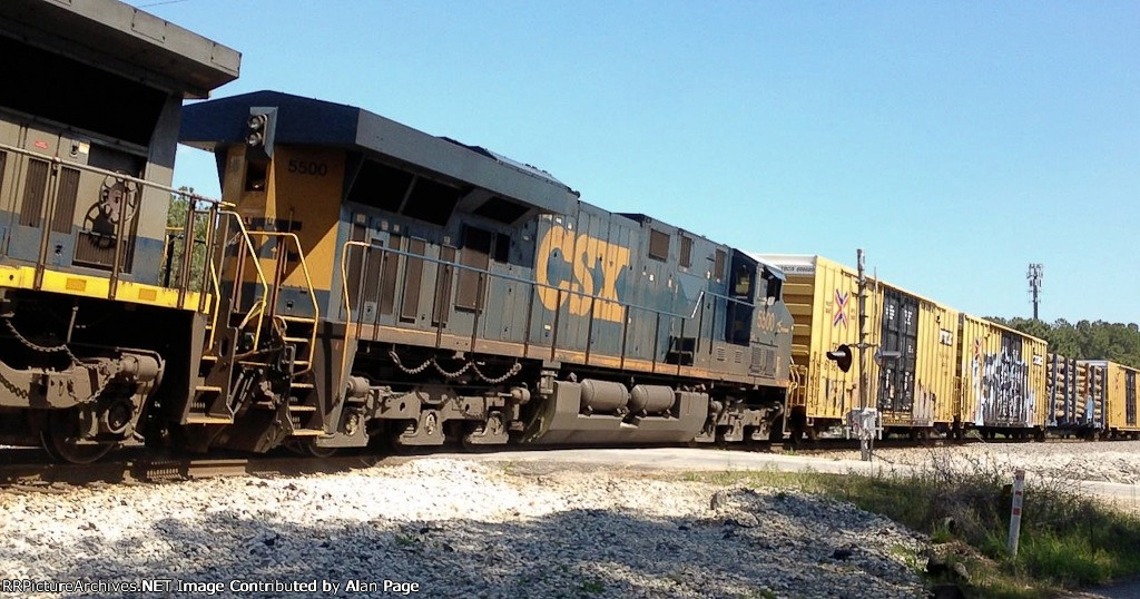 CSX ES40DC 5500